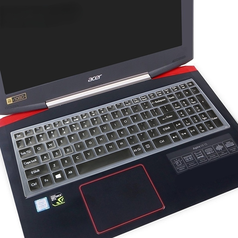 Silicone Laptop Keyboard Cover Skin Protector For Acer Predator Helios ...