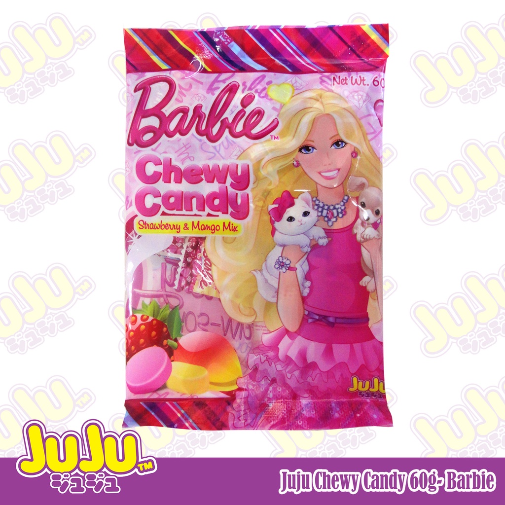 Juju Barbie Chew Candy Strawberry and Mango 60g | Shopee Philippines