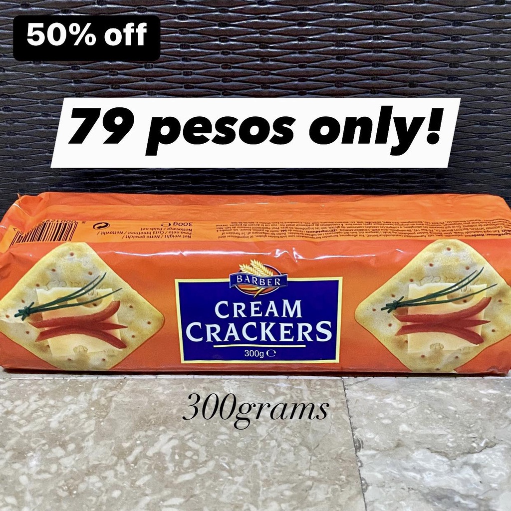 Barber Cream Crackers 300g | Shopee Philippines