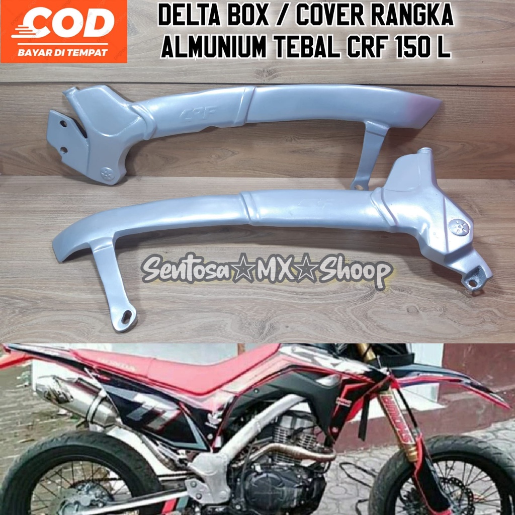 (CRF 150 L) DELTA BOX / SILVER FRAME COVER THICK ALUMINUM MATERIAL ...