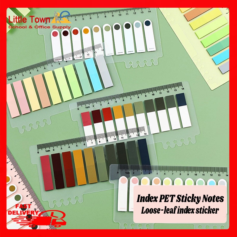 Colorful Sticky Note Loose-Leaf Index Stickers School Office Stationery ...