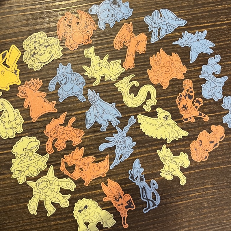 Mono Pokémon Series | Vinyl Matte Laminated, Waterproof | by BANANAZ ...