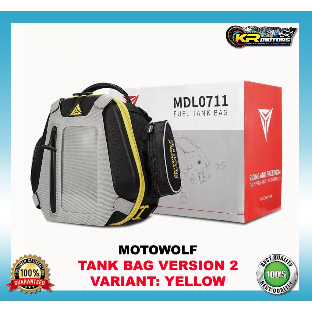 Motowolf Tank Bag Version 2 - Original ( New Release ) | Shopee Philippines