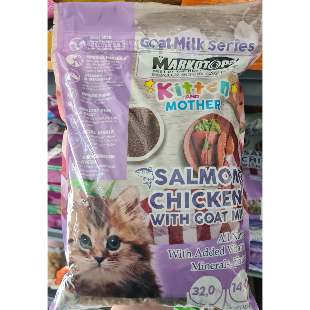 Markotops KITTEN 1 KG DRY FOOD REPACK / DRY CAT FOOD | Shopee Philippines