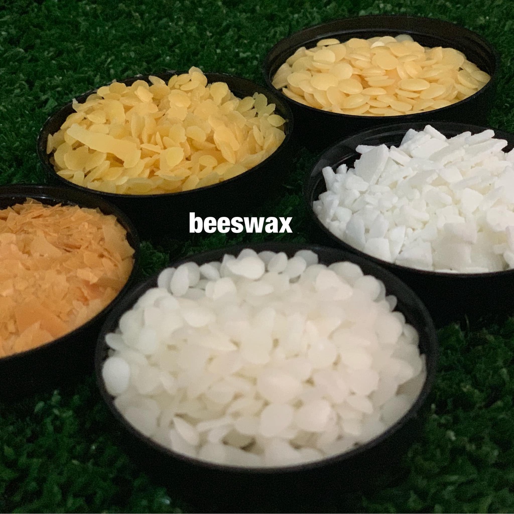 100% Natural Beeswax white 500g / 100g | Shopee Philippines