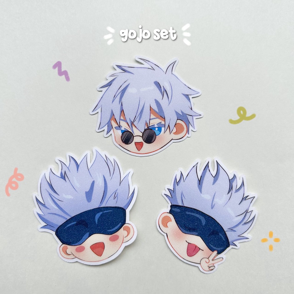 moonchiine | Jujutsu Kaisen Waterproof Stickers / Journal Stickers ...