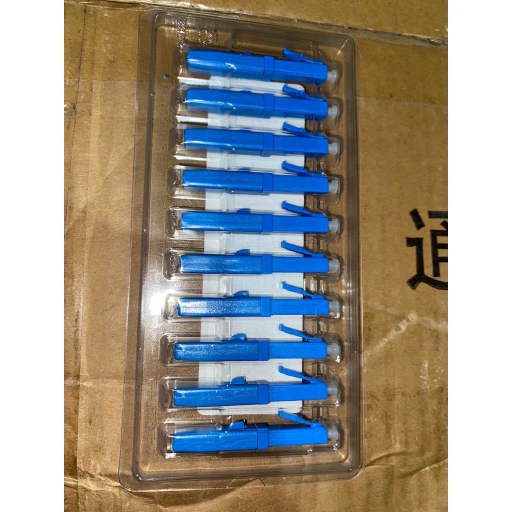10pcs. FTTH Fiber Optic Fast Connector LC UPC Fast Connector single ...