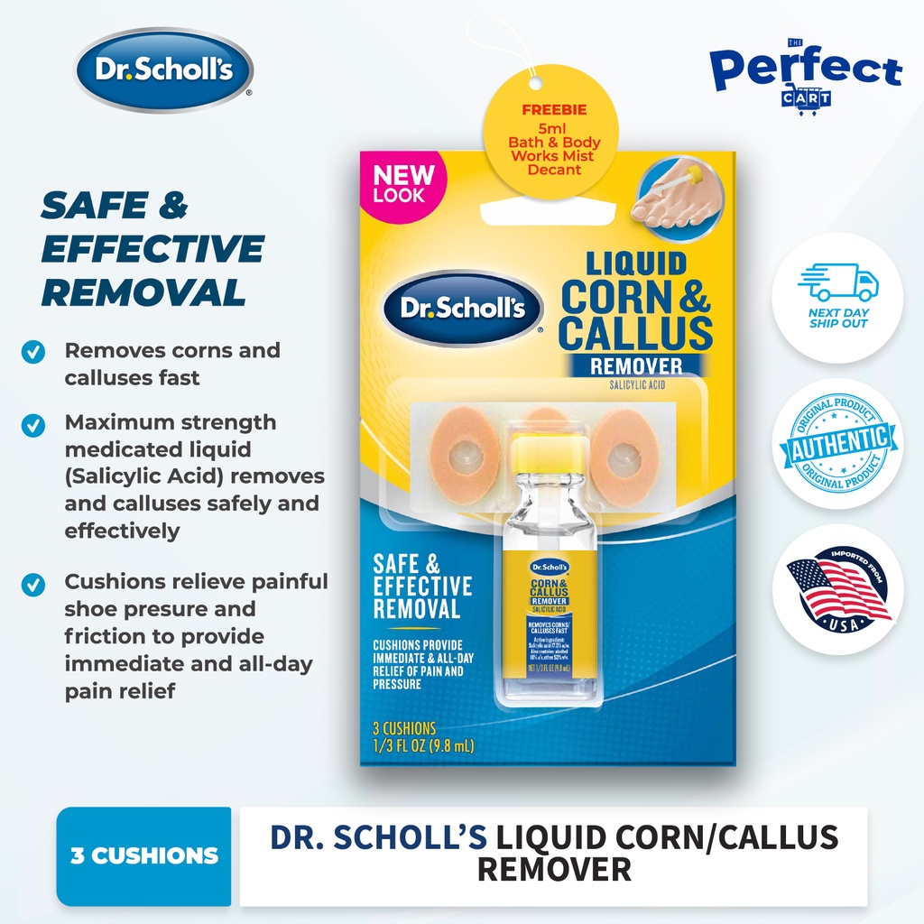 Dr. Scholl's Liquid Corn/Callus Remover - 0.33 oz | Shopee Philippines