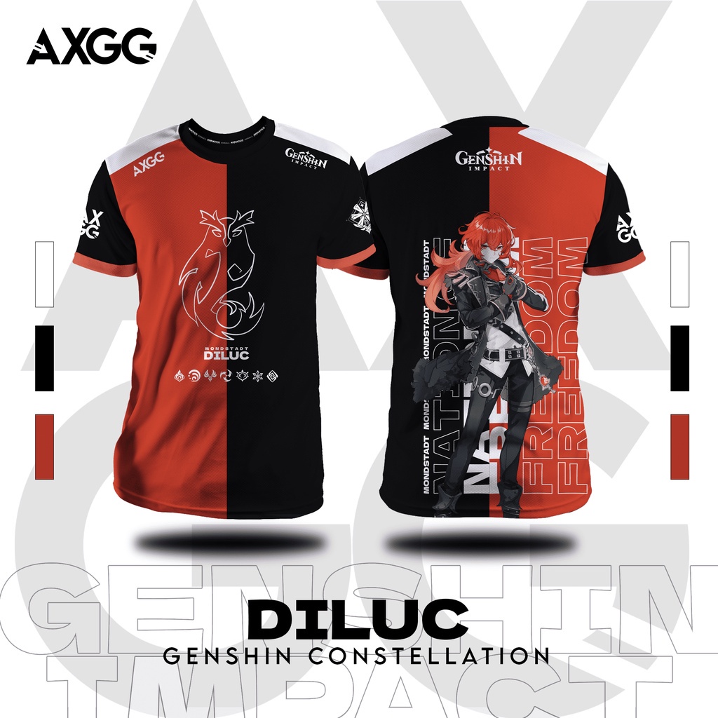 [goods in stock]AXGG " Genshin Impact Constellation - Diluc " Gaming ...