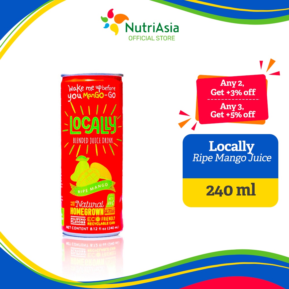 Locally Ripe Mango 240 ml | Shopee Philippines