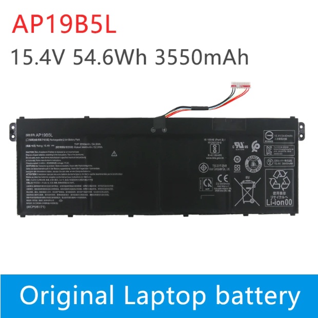 AP19B5L Laptop Battery For Acer Aspire SF314-42 A514-54 A515-55 A515-43 ...