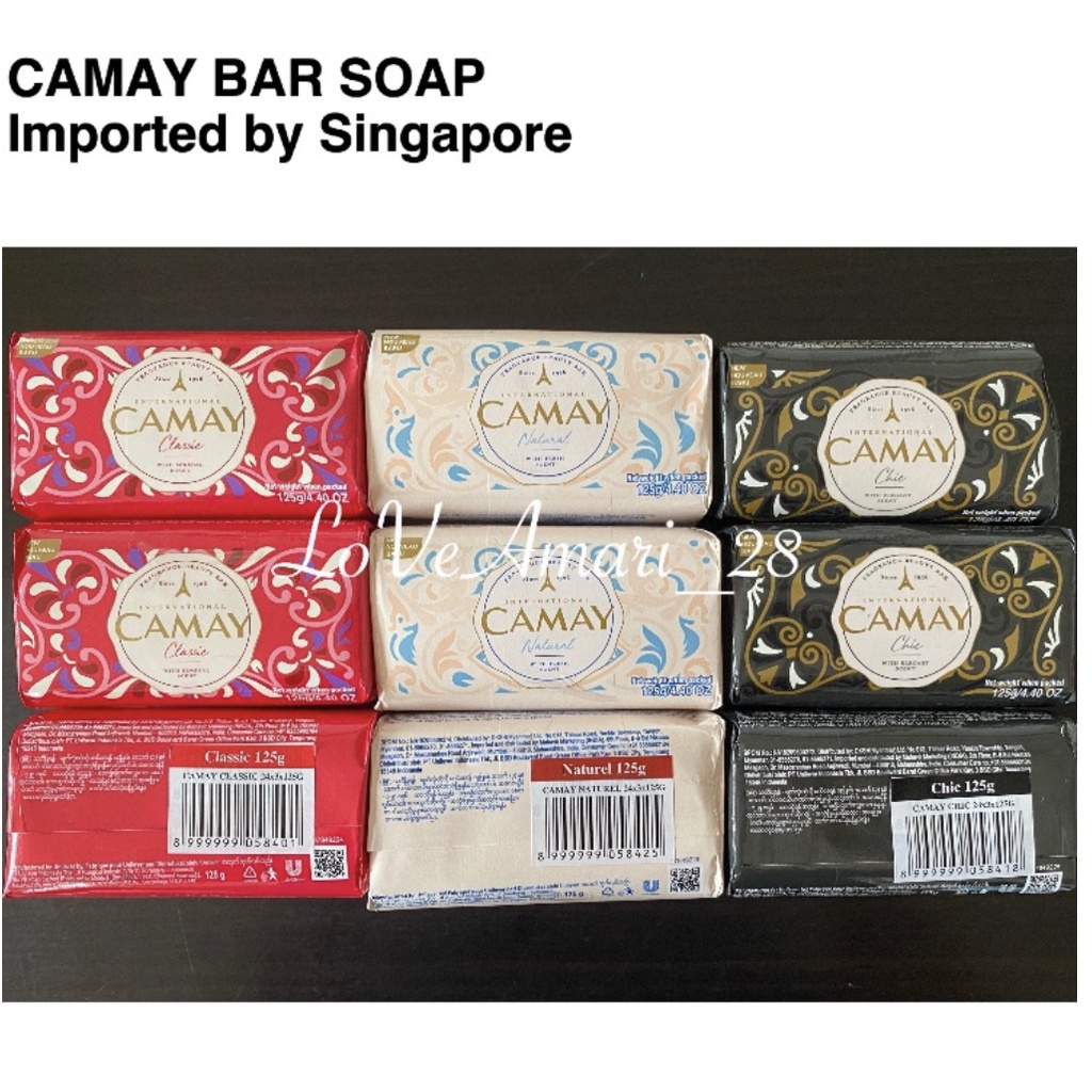 🇸🇬 CAMAY BAR SOAP 125ML & 80ML - Import fr Singapore | Shopee Philippines