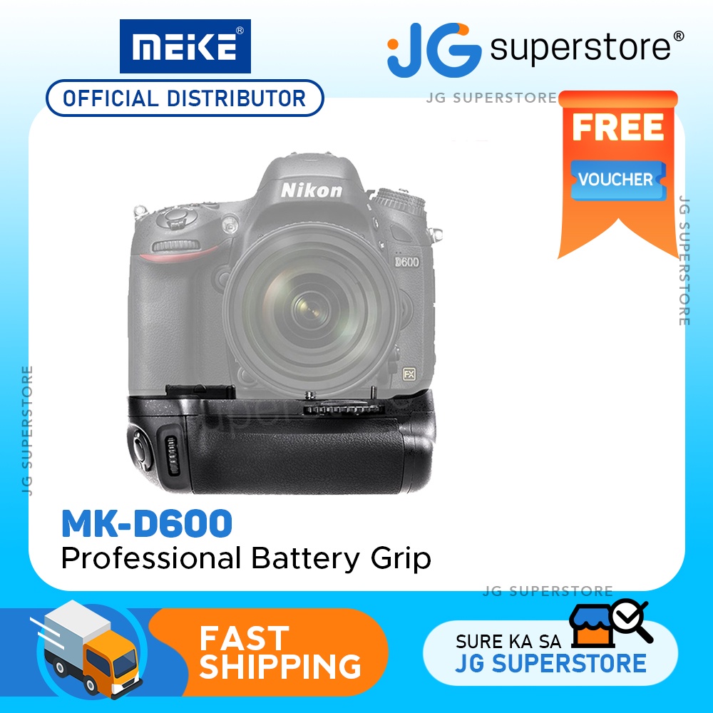 Meike MK-D600 Vertical Shooting Battery Grip For Nikon D600, D610 DSLR ...