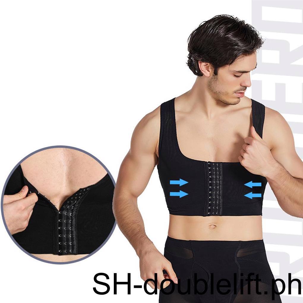 Men Chest Shape Vests Male Control Breast Gynecomastia Professional ...