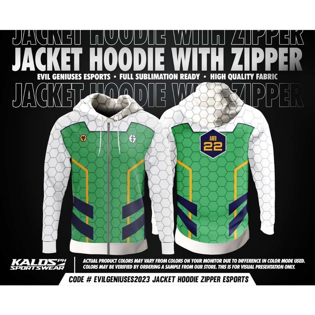 DOTA 2 EVIL GENIUSES 2023 JACKET CONCEPT | Shopee Philippines