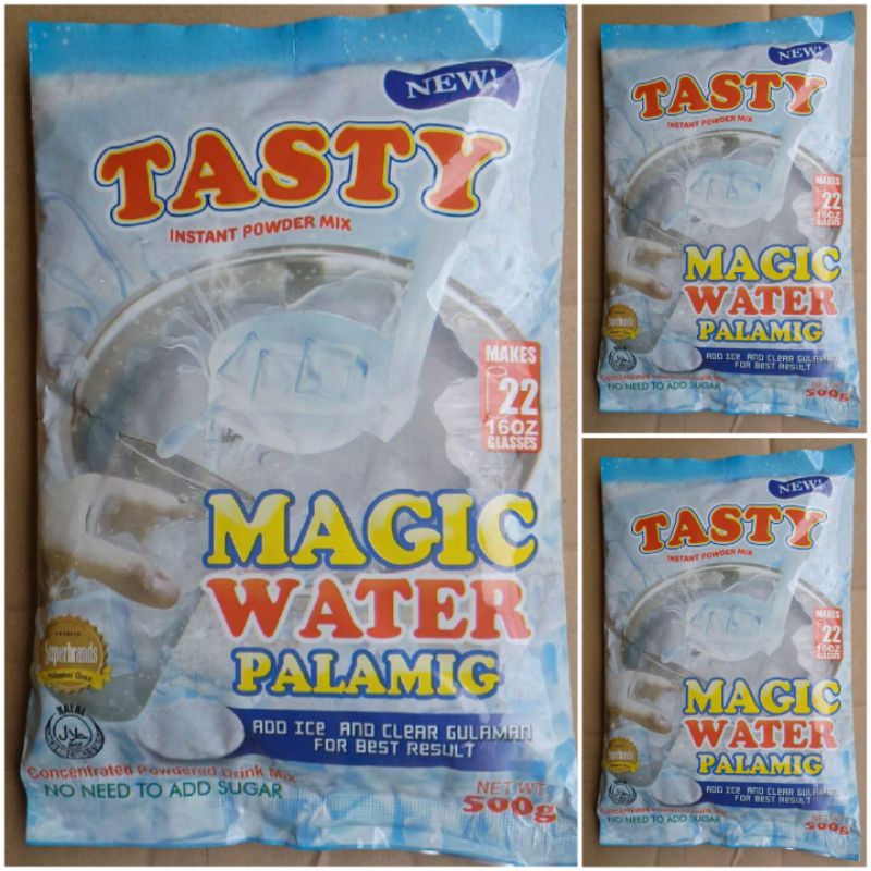 PALAMIG POWDER MIX | MAGIC WATER FLAVOR | 1/2 KILO | Shopee Philippines