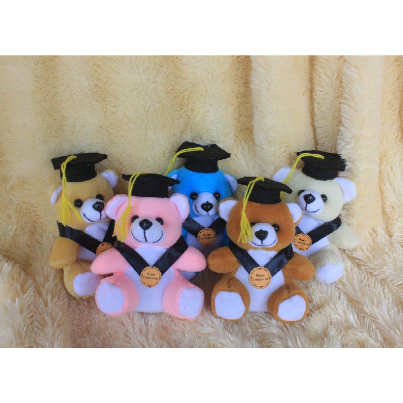 Graduation Doll/Teddy Bear/Graduation Doll Size 11-12cm | Shopee ...