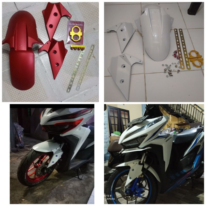 Vario/mio/beat/xeon/soul GT 125/Mio M3 Front Fender/ninja fi universal ...