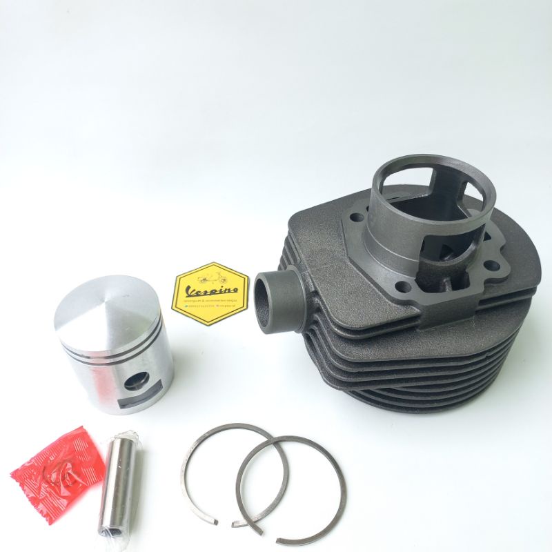 5-hole VESPA Cylinder Block And 3-piece PISTON KIT SET | Shopee Philippines