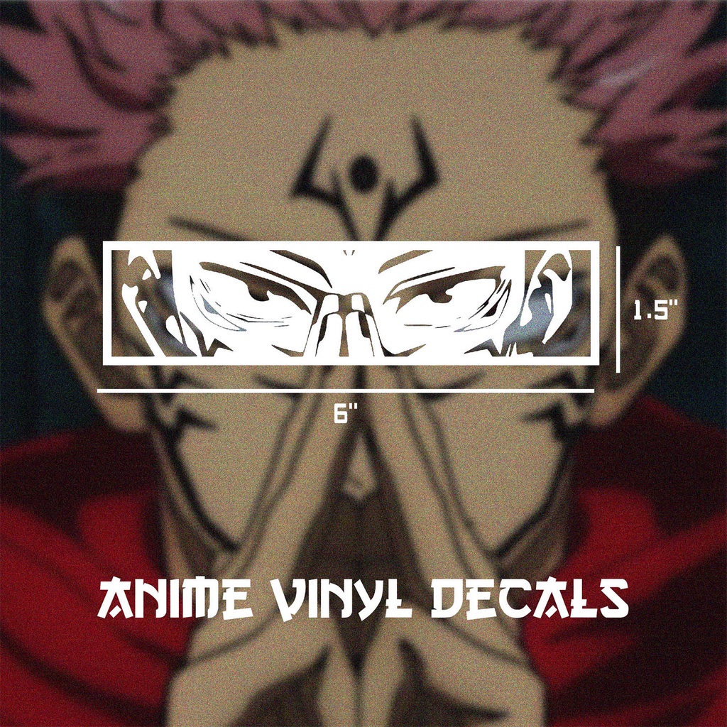 Anime Decals | Vynil Stickers | Eye Slap | Jujutsu Kaisen | Gojo ...