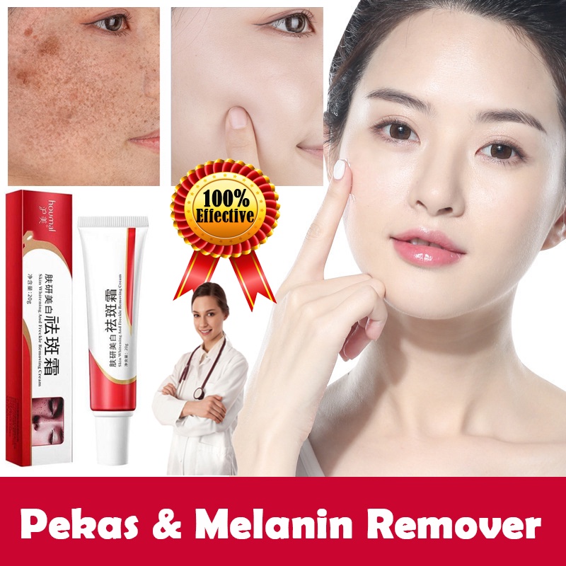 Pekas Remover Effective Melasma Cream Anti Freckle Collagen Original ...
