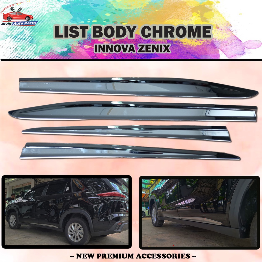 Innova ZENIX BODY LIST / INNOVA ZENIX HYBRID SIDE BODY / INNOVA ZENIX ...