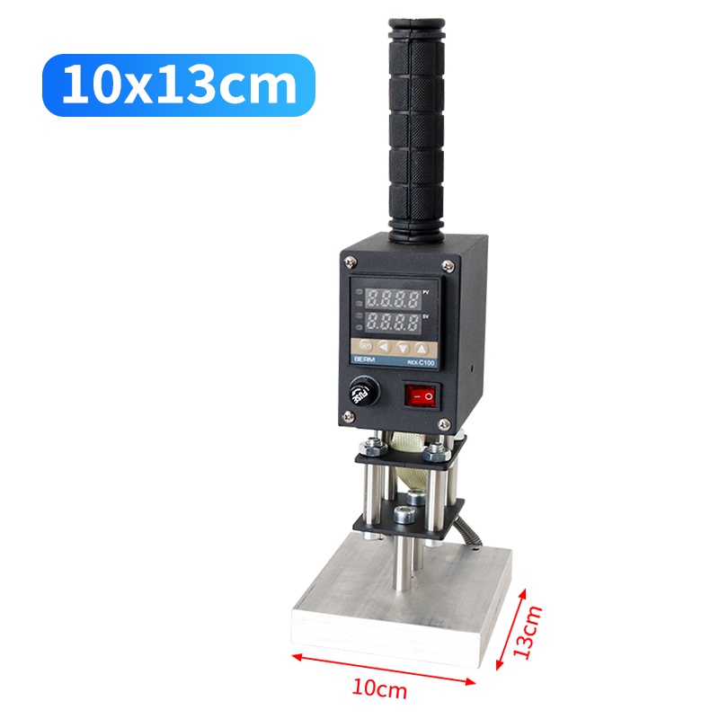 ZONESUN Handheld Hot Stamping Machine Heat Press Digital Leather Tool ...