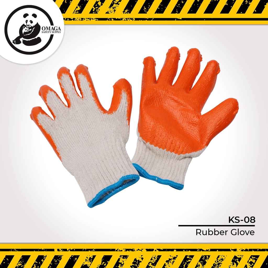 OMAGA BRAND SAFETY GLOVES KS-08 OMAGA | Shopee Philippines