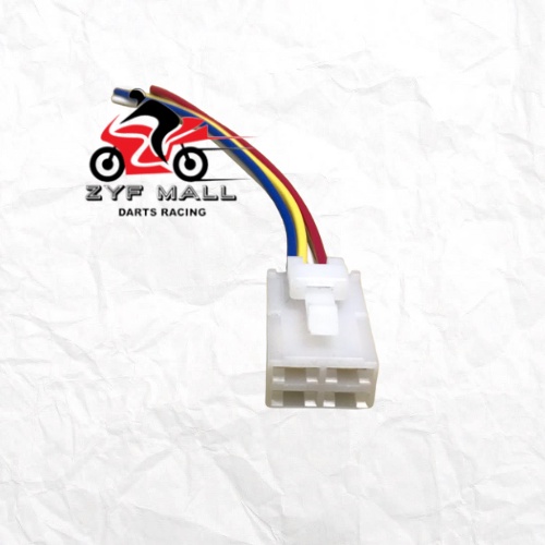 Socket-Regulator Kiprok 4-pin Cable Yamaha Mio-j / Fino / Nouvo / Rxs ...