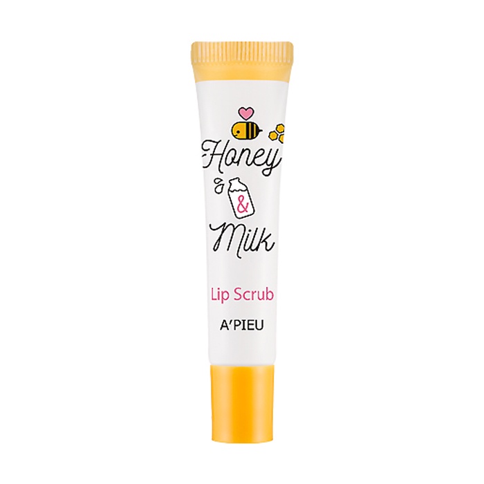 [A'PIEU] Honey & Milk Lip Scrub/Lip Balm/Lip Oil / Lip Sleeping Pack ...