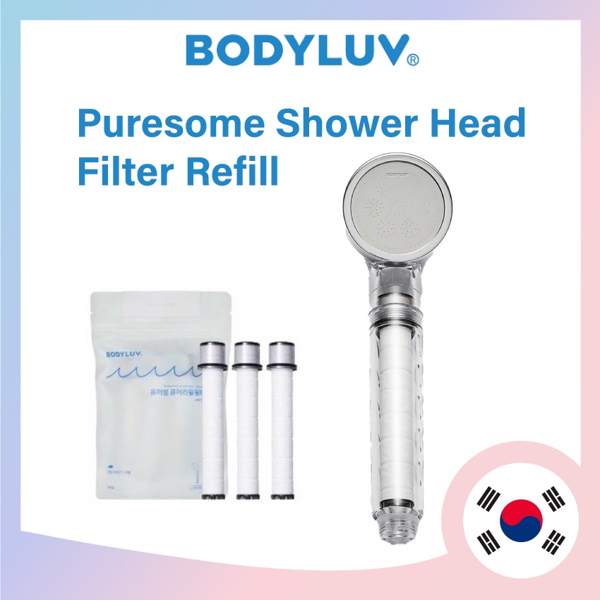 *Ready Stock* [ BODYLUV ] Puresome Shower Head / Refill Filter Set (3ea ...