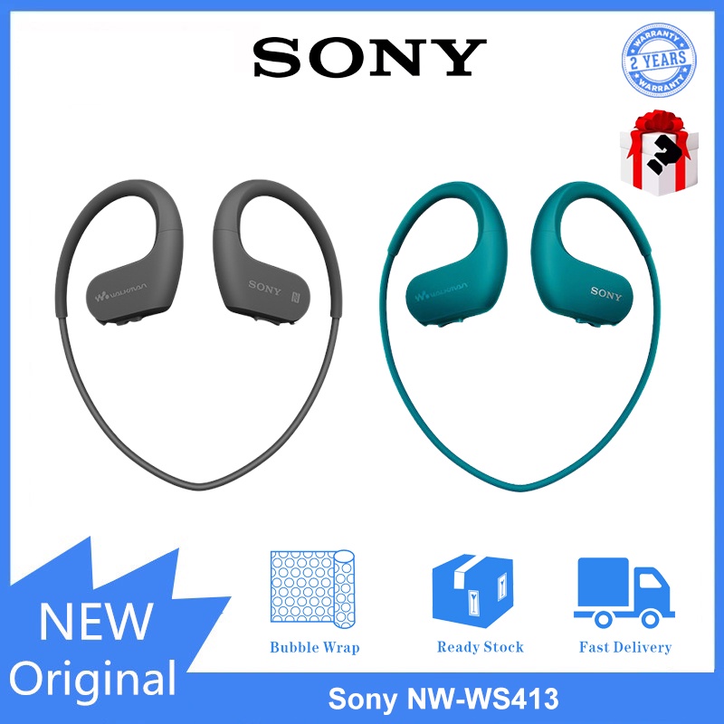 Sony NW-WS413 waterproof swimming running sports MP3 music player ...