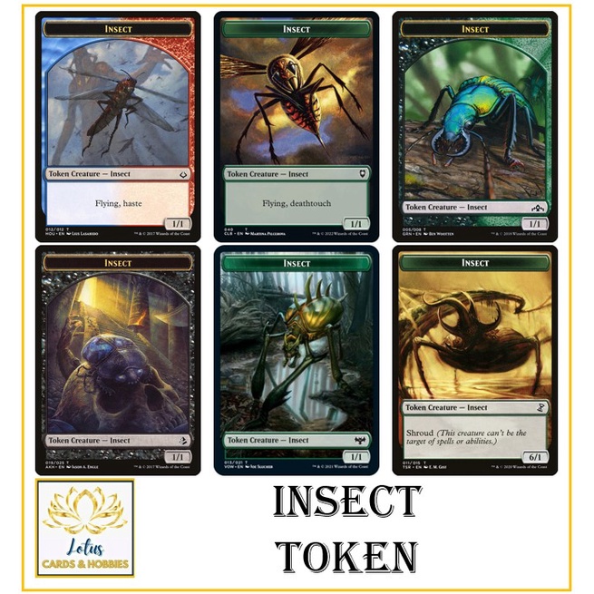 Magic the Gathering | Insect Token | Shopee Philippines