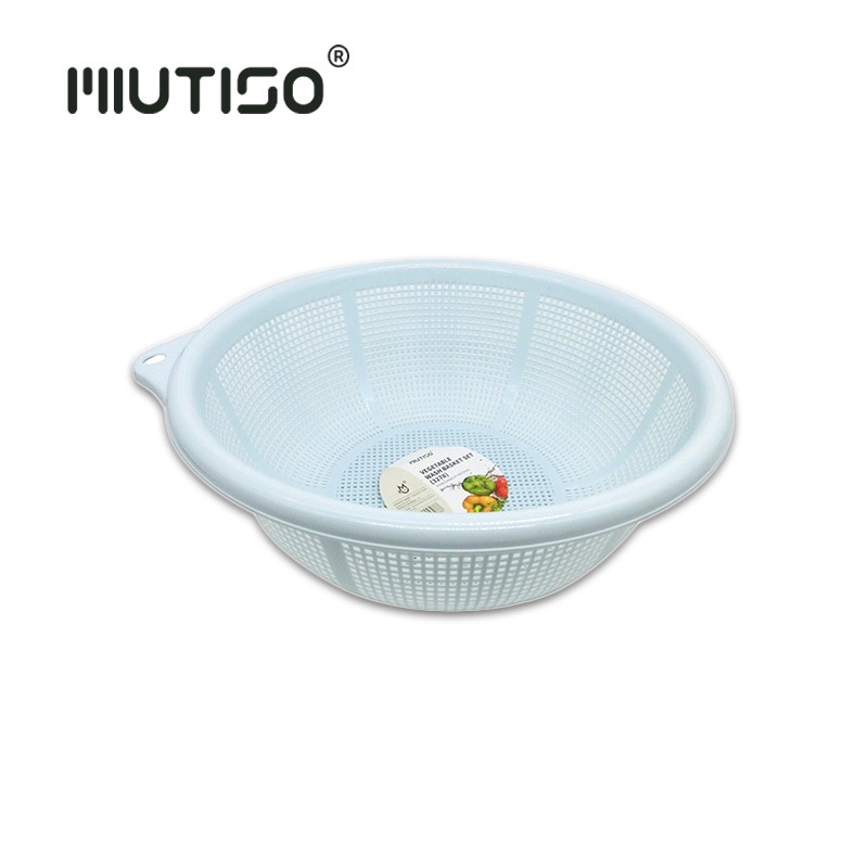 Miutiso Deep Plastic Strainer Colander Wash Basket for Pasta ...