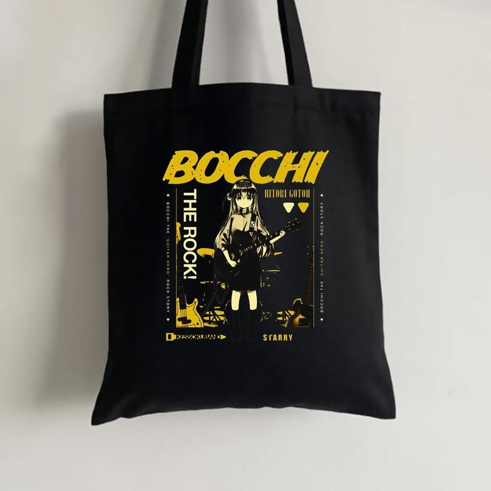 Bocchi the Rock shopping bag canvas recycle bag reusable bolso bolsa ...