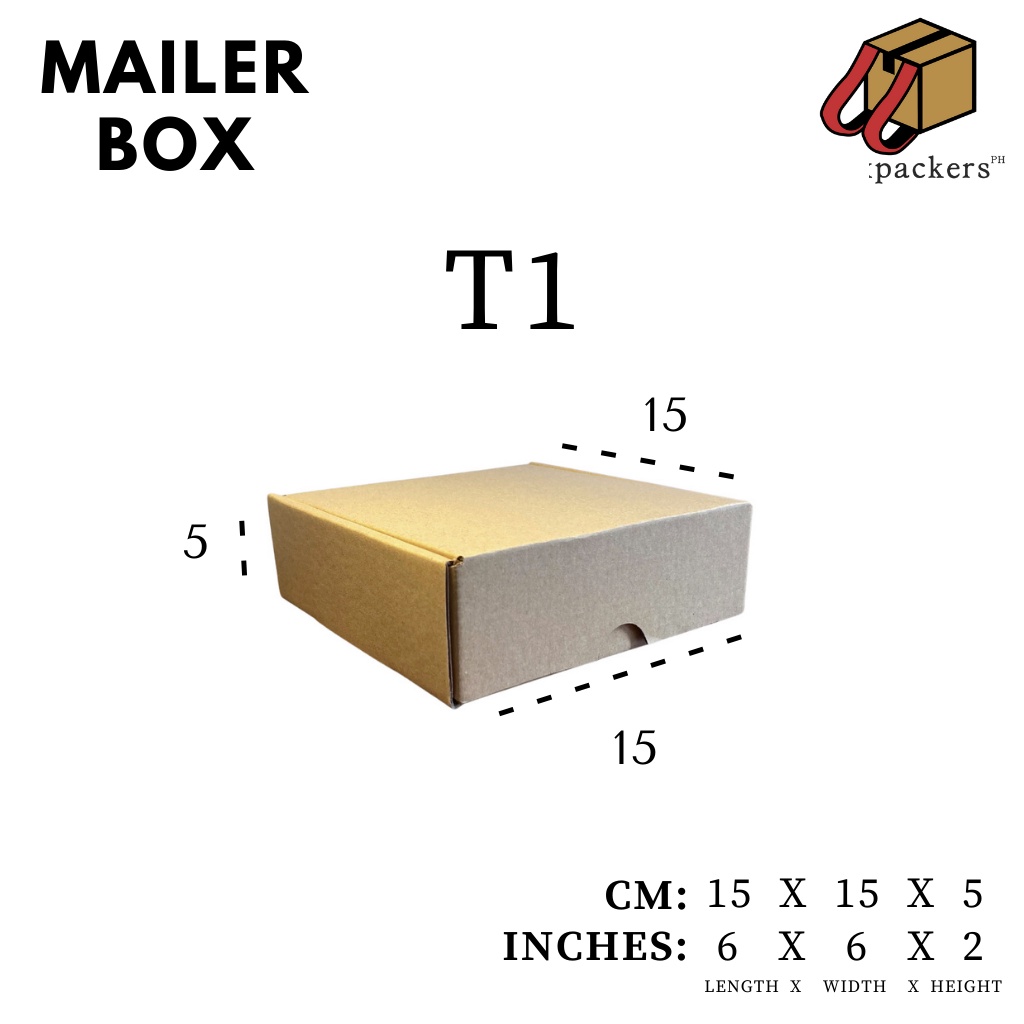 BOXPACKERS PH S2 T0 T1 T2 T3 T4 T5 T6 T9 T12 T13 T15 Mailer Box Corrugated Carton Shipping Gift ...