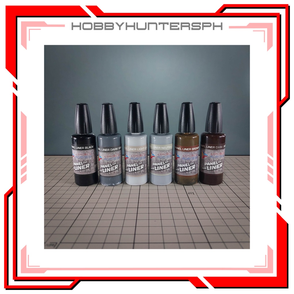 ArKom PH685 - PH686 - PH687 - PH688 - PH689 - PH690 Panel Line 30ml Hobby Paint Armored Komodo ...