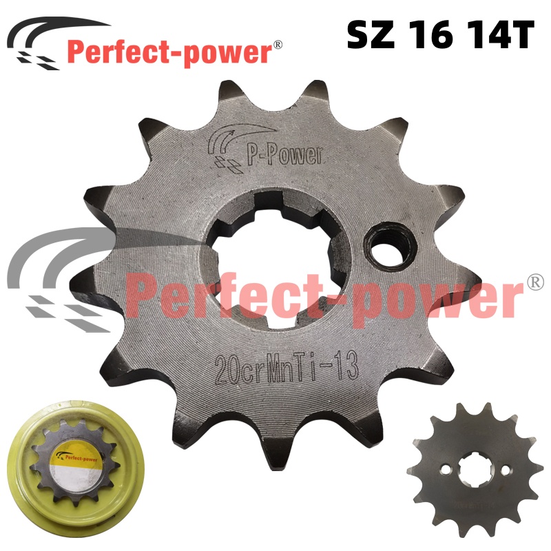 Perfect Power Engine Sprocket Yamaha SZ 16 13T 14T 15T 16T Motorcycle ...