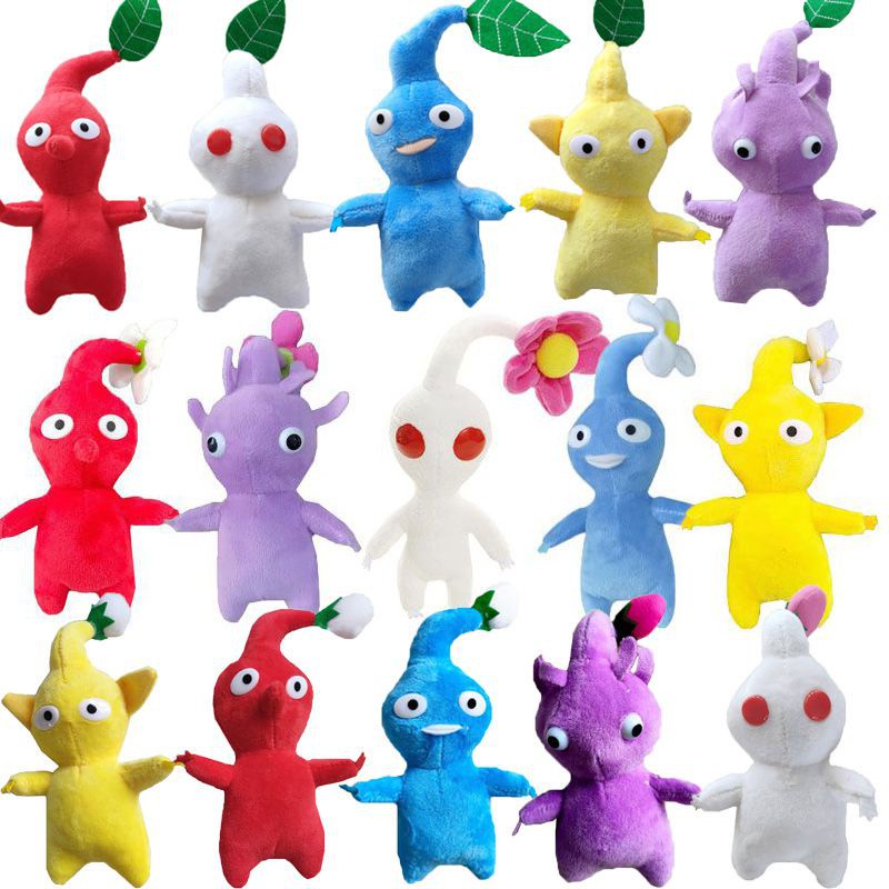 15cm Pikmin Plush Toy Olimar Soft Stuffed Doll Kids Fans Gift ...