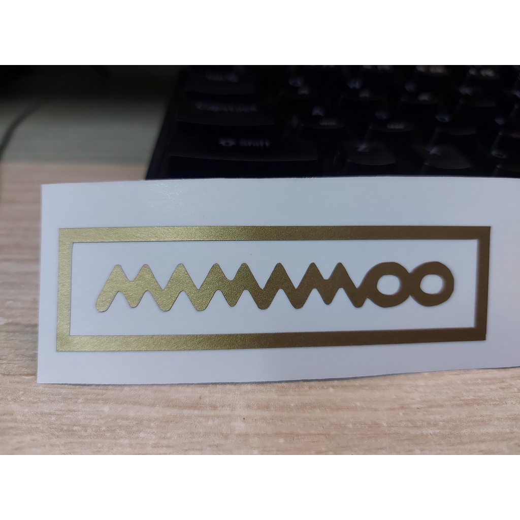 MAMAMOO Logo Decal Vinyl Sticker V2 | Shopee Philippines
