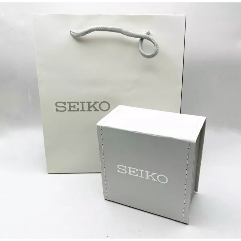 seiko box with paper bag set for gift suggestions | Shopee Philippines