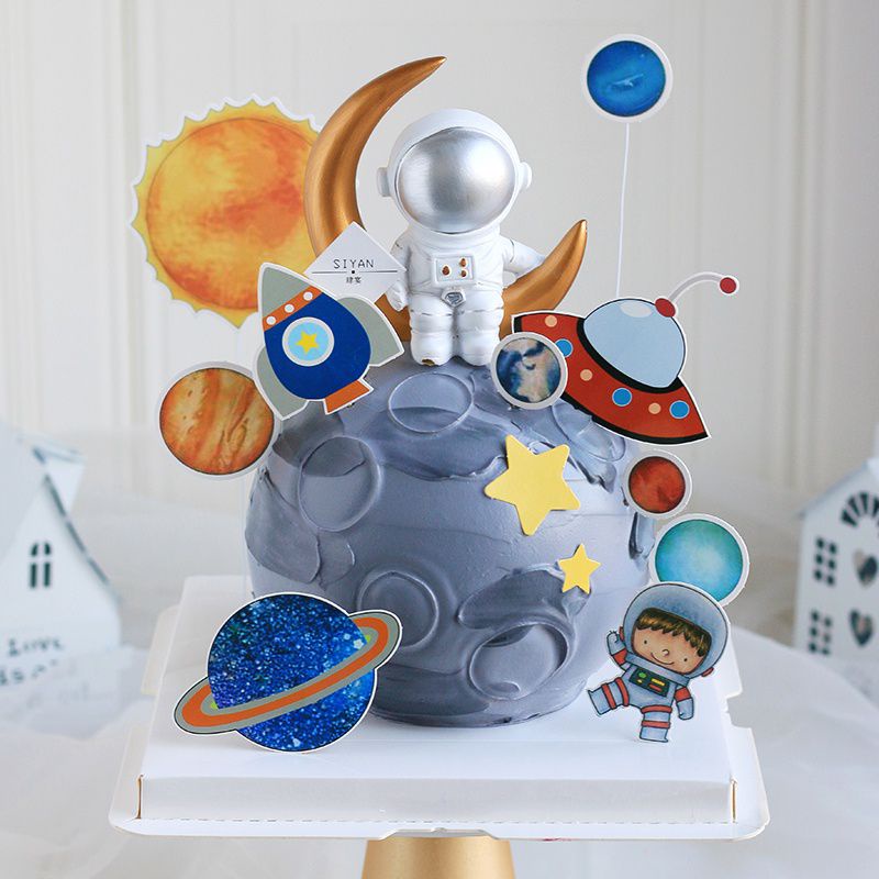 Astronaut Outer Space Cake Topper | Shopee Philippines