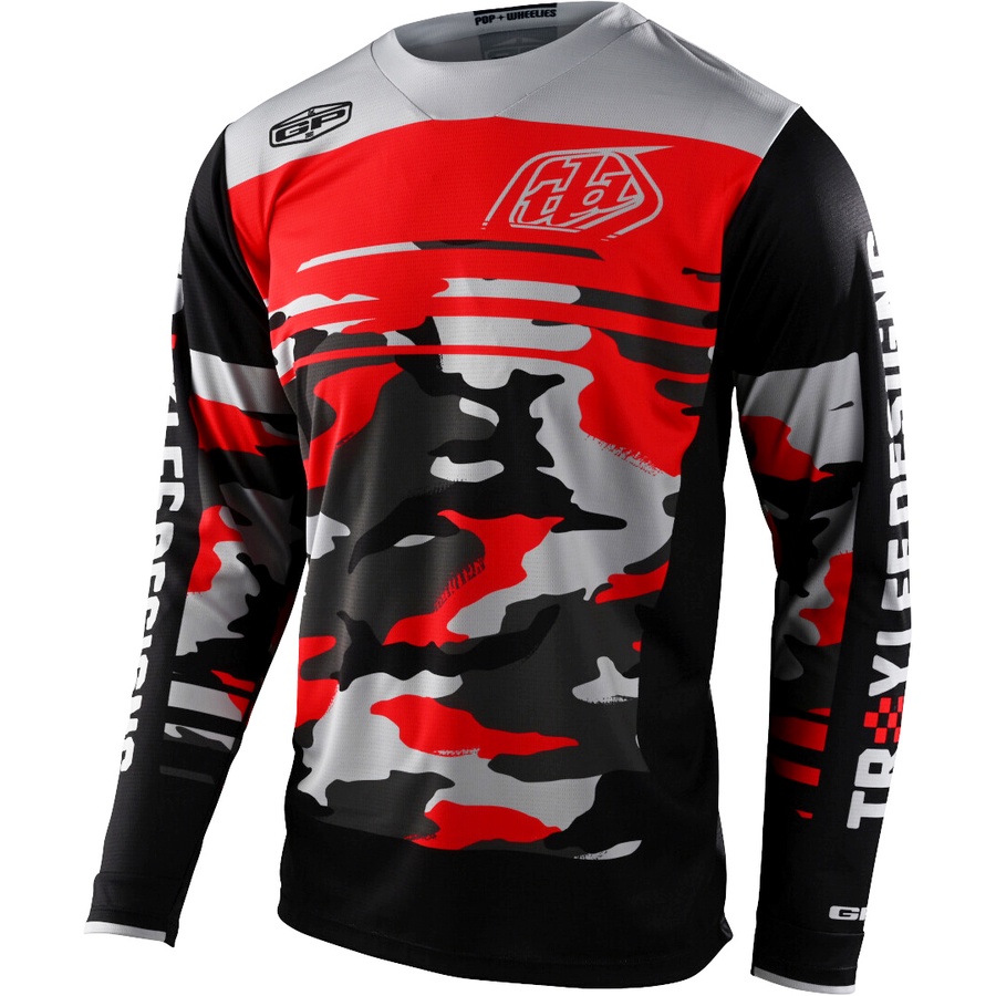 Motocross Riding Jersey Long Sleeve Dri Fit Motorcycle Shirt Motorrad ...