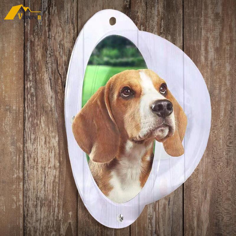 [{COD}] Pet Window, Acrylic Round Dome Fence Window for Backyard Fence ...