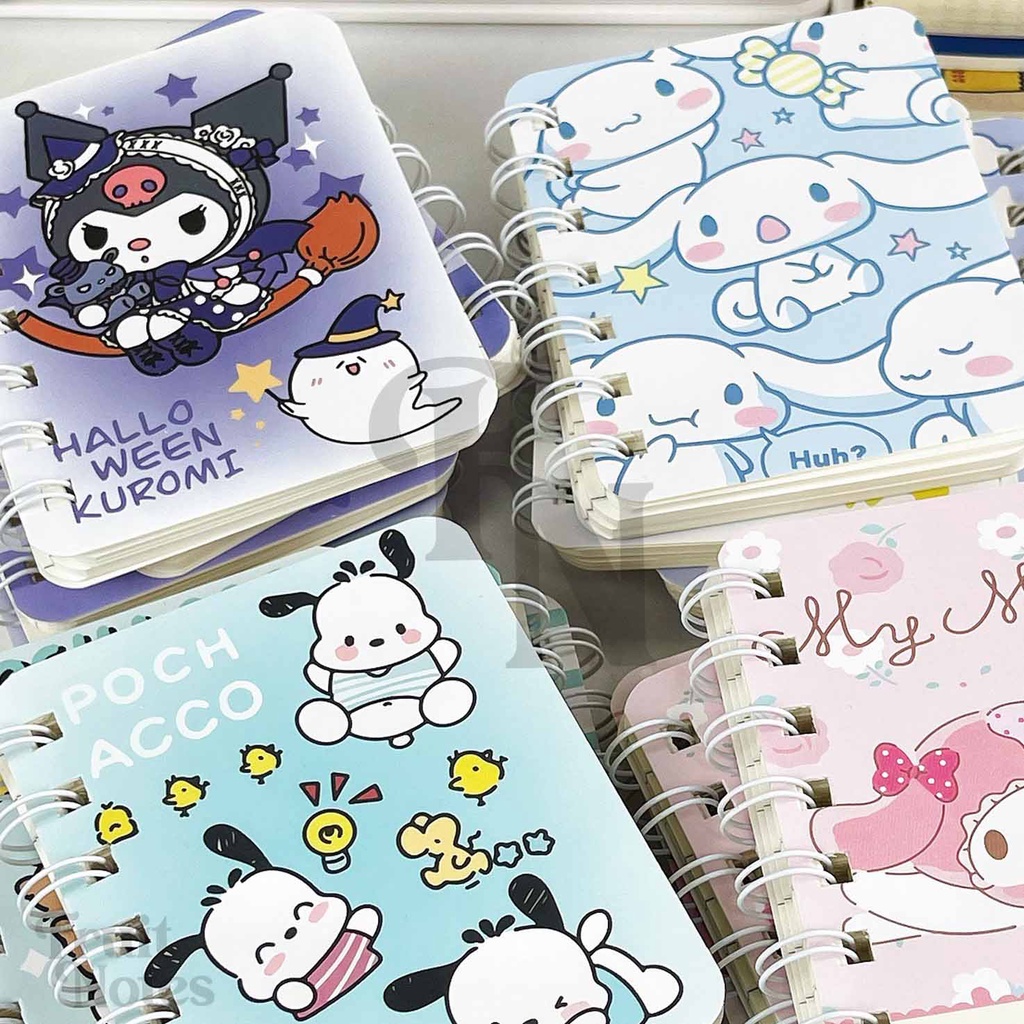 NB017 80 sheets A7 Sanrio Theme Mini Notebook | Shopee Philippines