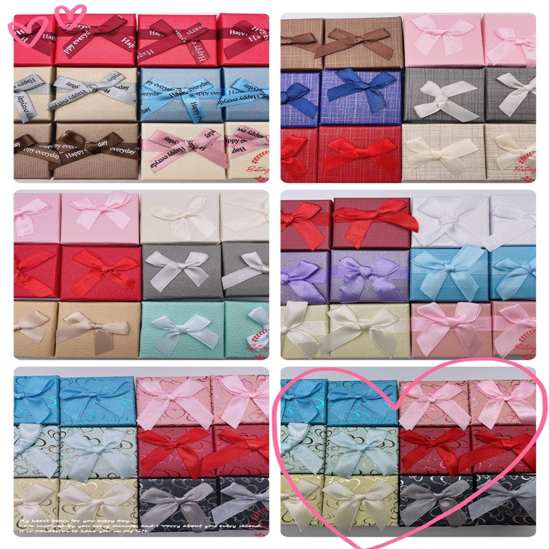 Jewelry box Ring Gift Box 5x5 cm 24pcs | Shopee Philippines