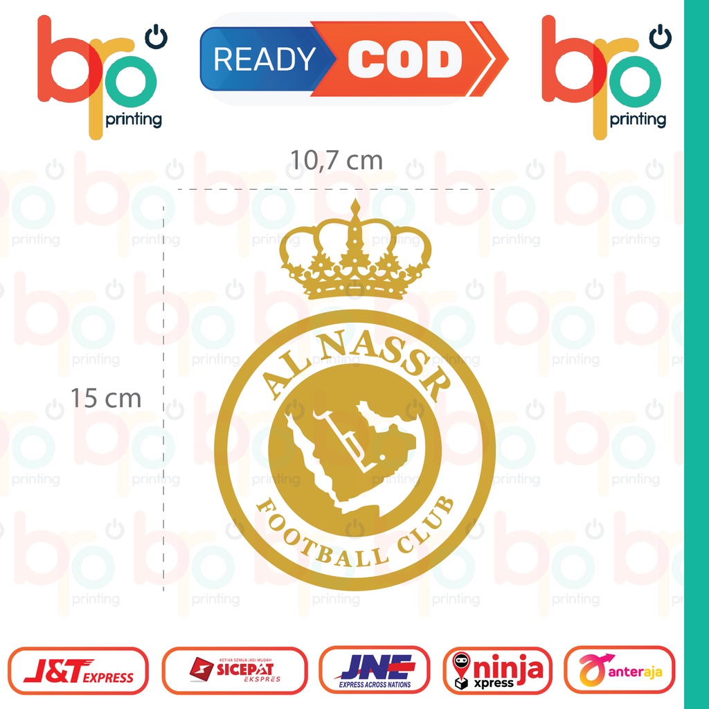 Al-nassr FC LOGO STICKER CUTTING CUTING STICKER | Shopee Philippines