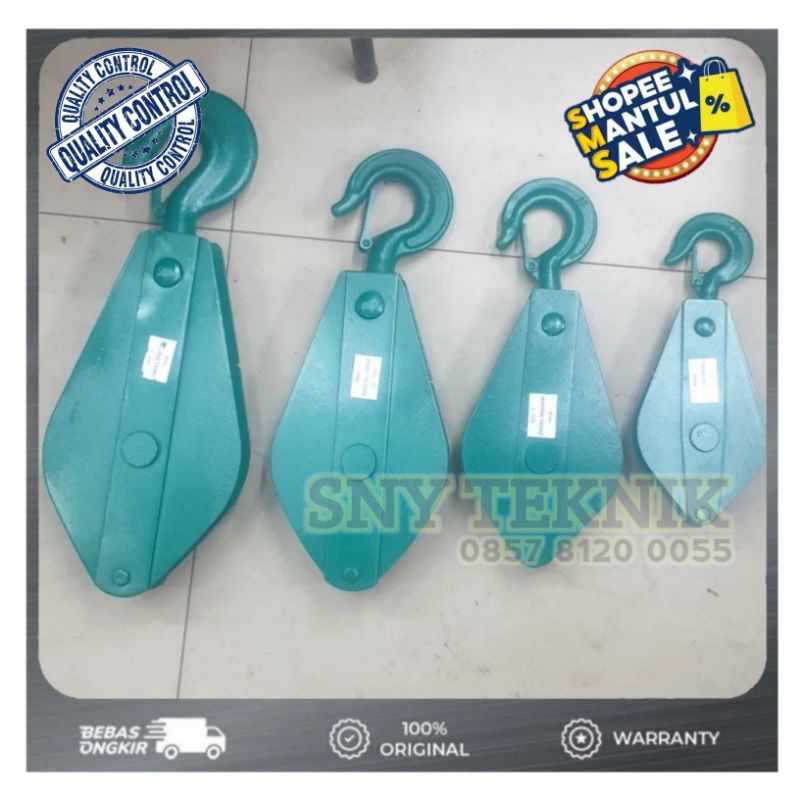 Snatch Block Hook - 2 Ton Ship Pulley Hook | Shopee Philippines