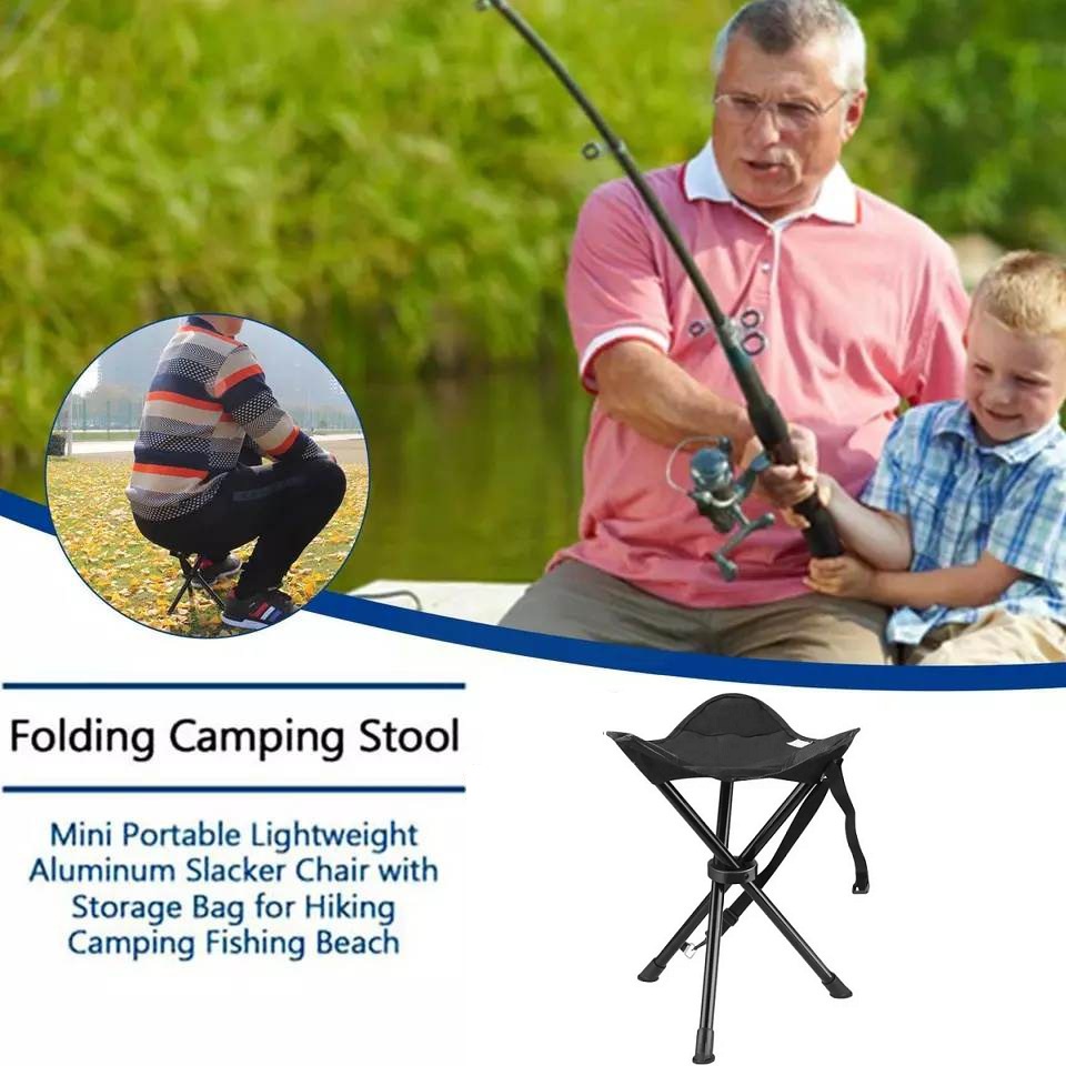 Portable Triangle Folding Travel Chair Outdoor Portable Folding ...