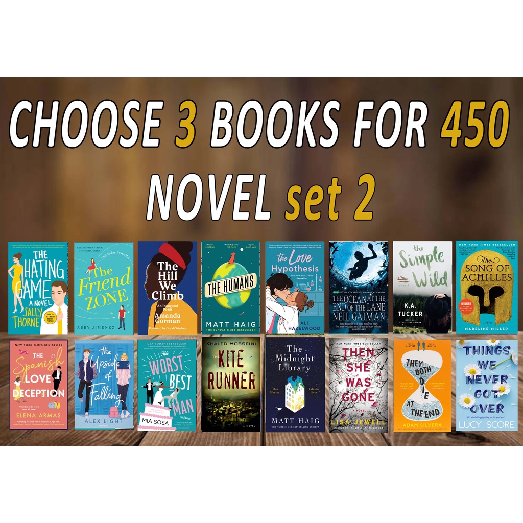 Novel / Books Set2 | Shopee Philippines
